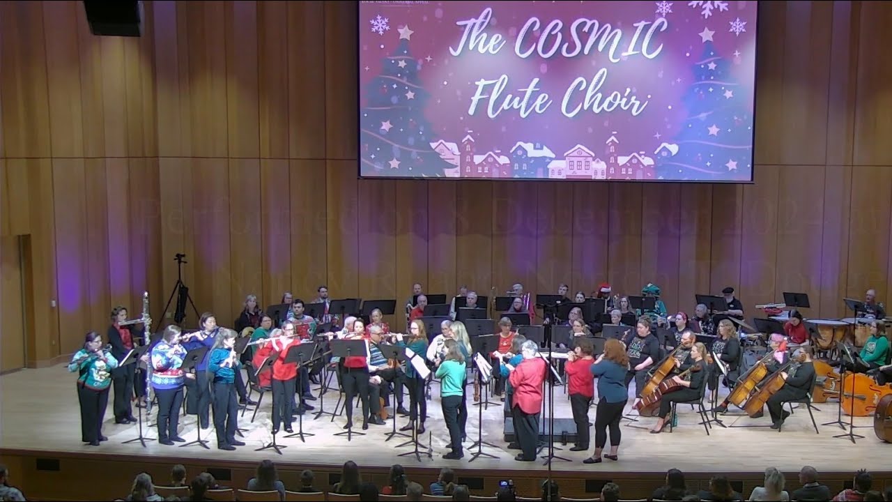COSMIC Flute Choir - YouTube