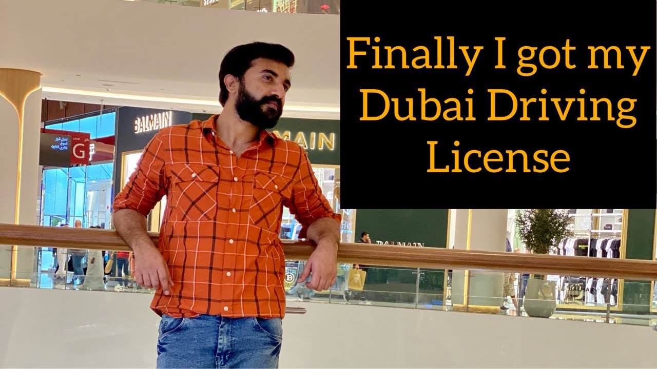 Finally I Got my Dubai Driving License | Dubai Driving License Journey ...