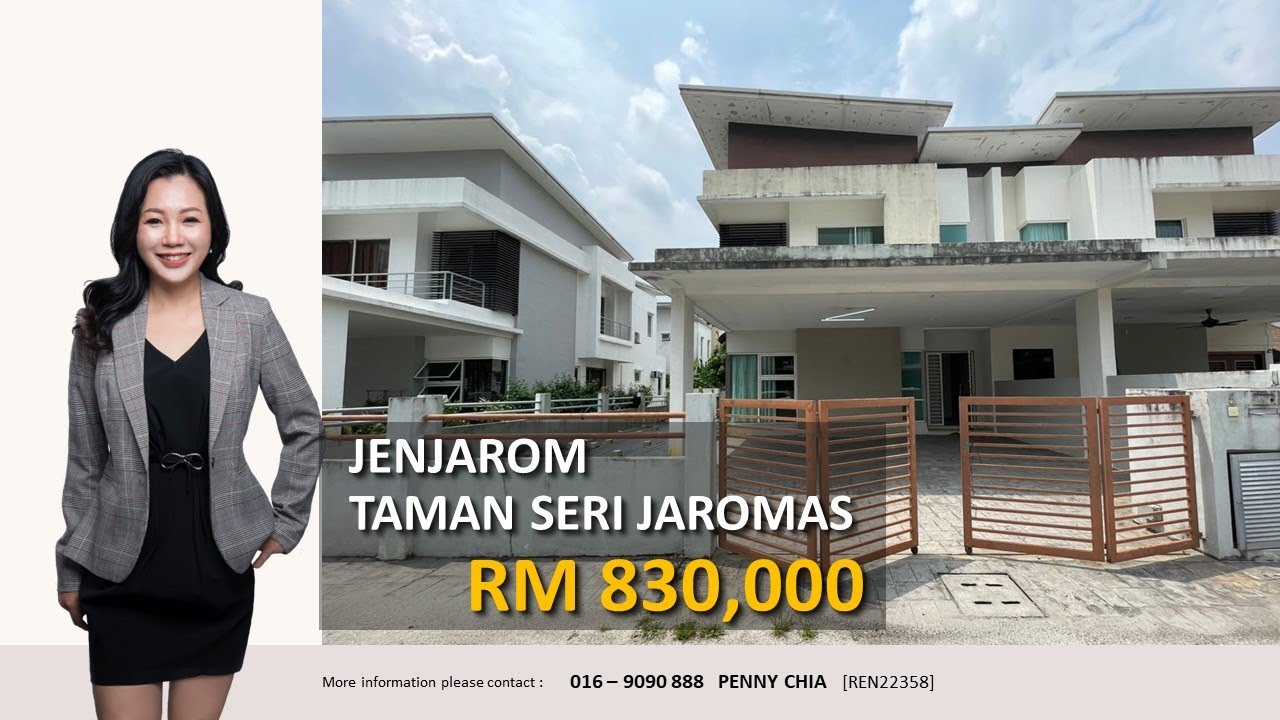 FOR SALE | Jenjarom Taman Seri Jaromas Semi-D - YouTube