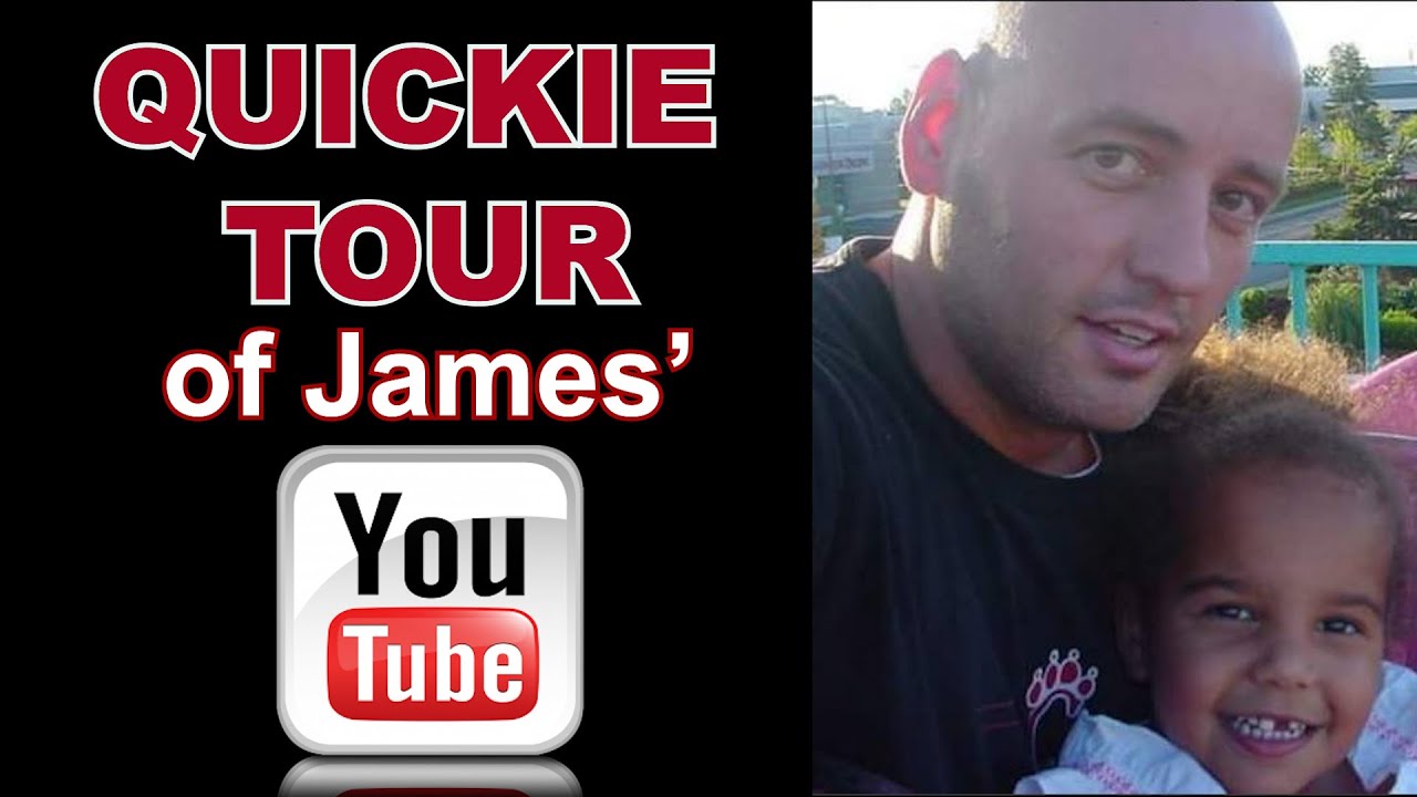 QUICKIE TOUR through James' YouTube channel - YouTube