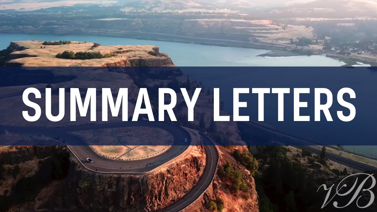 Summary Letters - YouTube