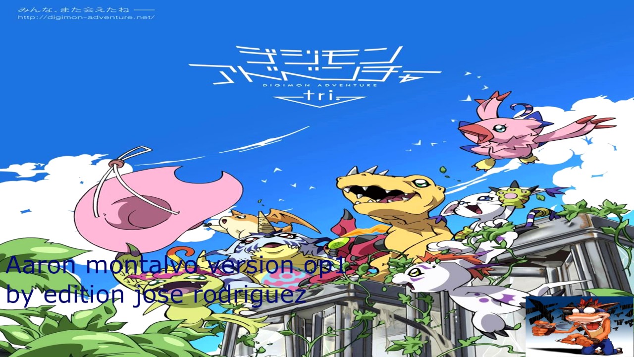 Digimon Opening 1 version Aaron Montalvo - YouTube