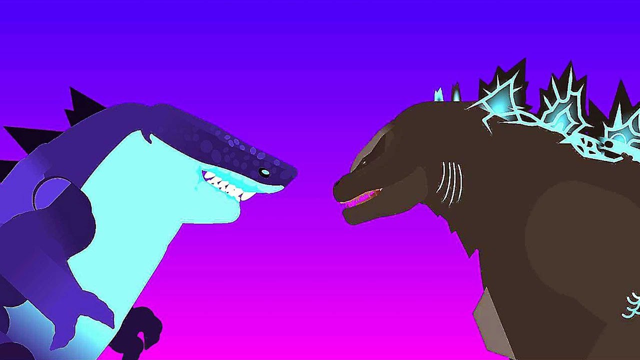 Godzilla VS Sharkjira | Shark Kaiju Against King Of The Monsters ...