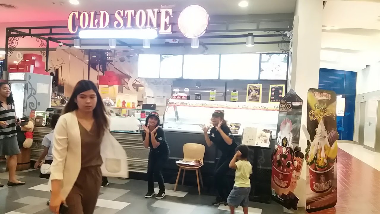 Cold Stone dance terminal 21 - YouTube