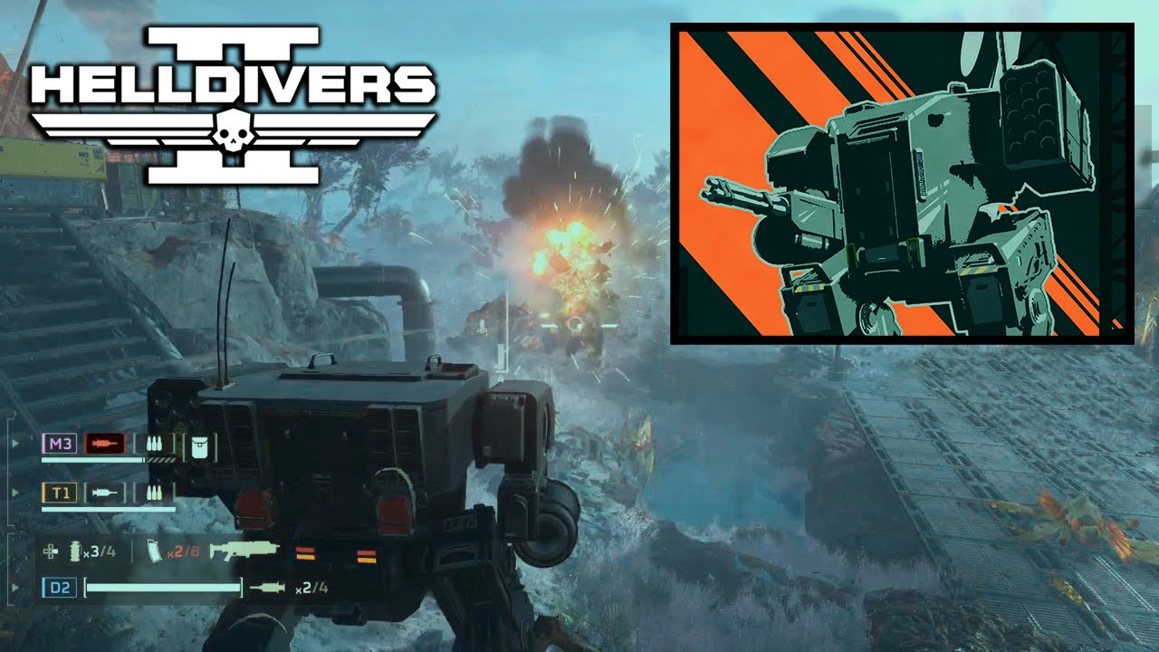 Así es el NUEVO MECH de Helldivers 2 - YouTube