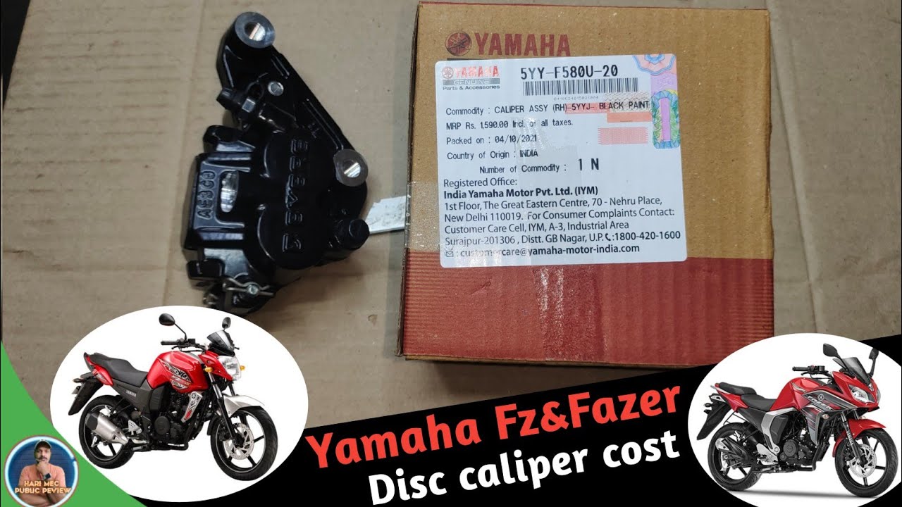 Yamaha FZ&FAZER disc caliper Spare Parts Price 2021//Yamaha Genuine ...