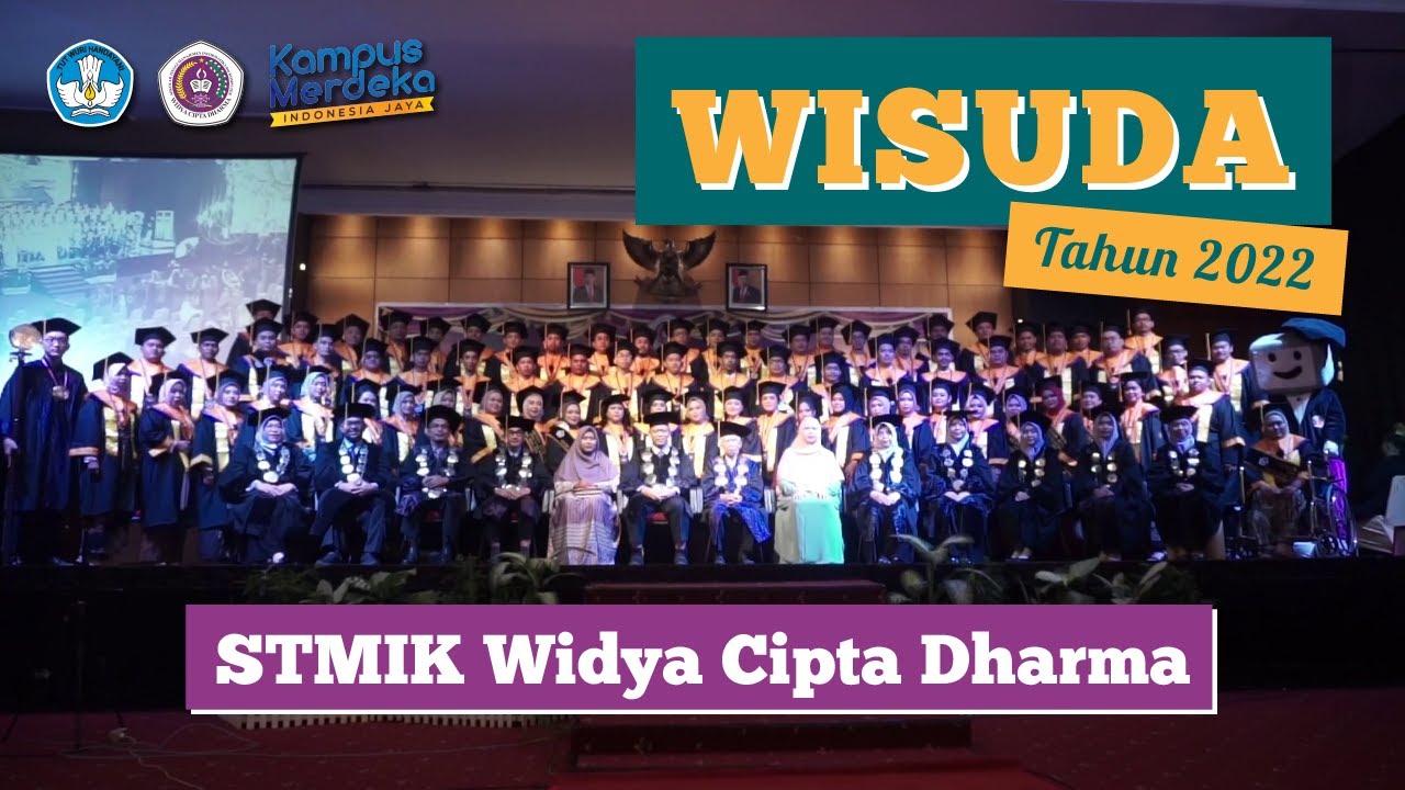Wisuda STMIK Widya Cipta Dharma 2022 - YouTube