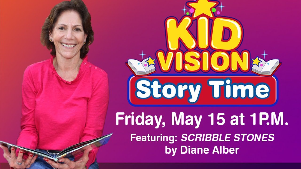KidVision Story Time with Miss Penny | Scribble Stones - YouTube