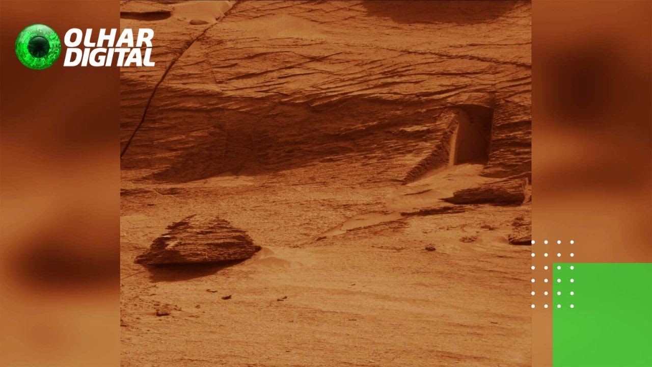 A internet viu uma "porta" em Marte. Será? - YouTube