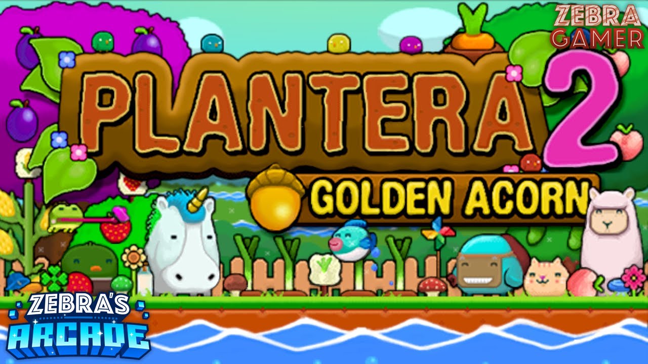 Plantera 2: Golden Acorn Gameplay - Zebra's Arcade! - YouTube
