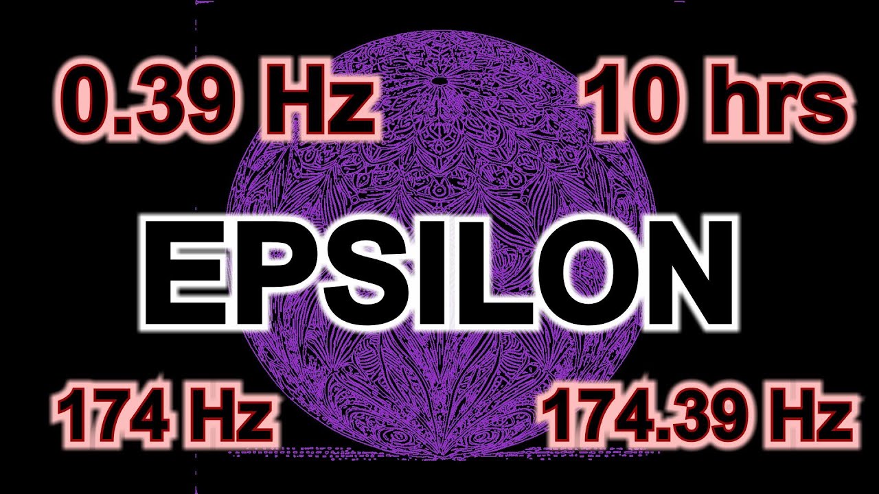 0.39 Hz EPSILON - 10 hours for Support immune health & Promote mental ...