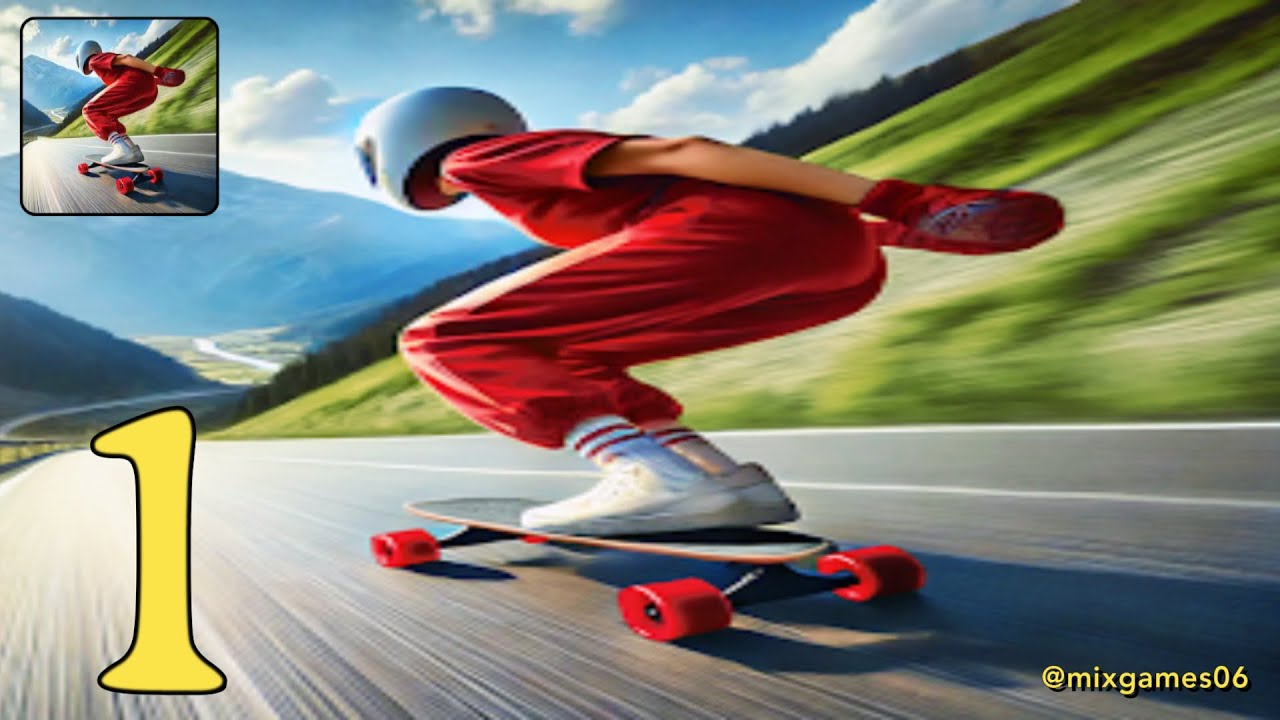 Downhill Race League - Gameplay Mobile Game Walkthrough All Levels ...