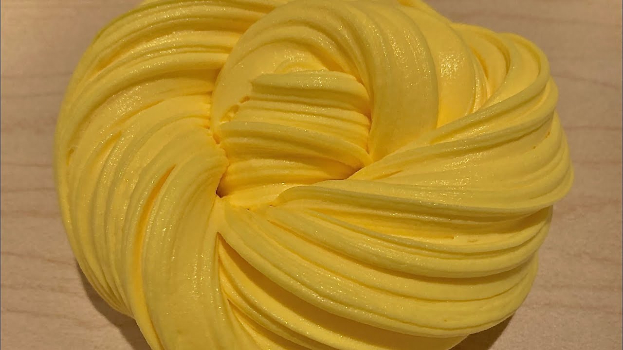 butter slime tutorial 🧈😊 - YouTube