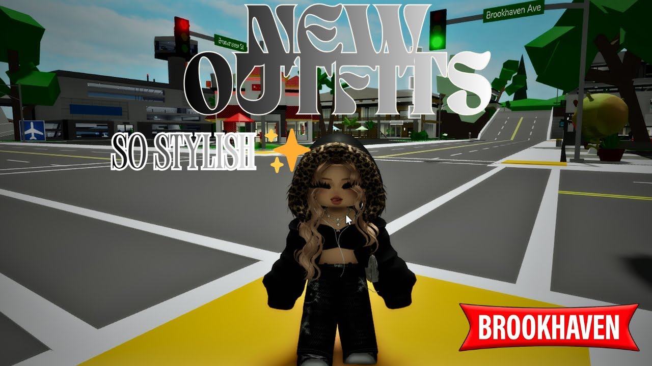 NEW Stylish Outfits for Brookhaven RP 👗 | Roblox - YouTube
