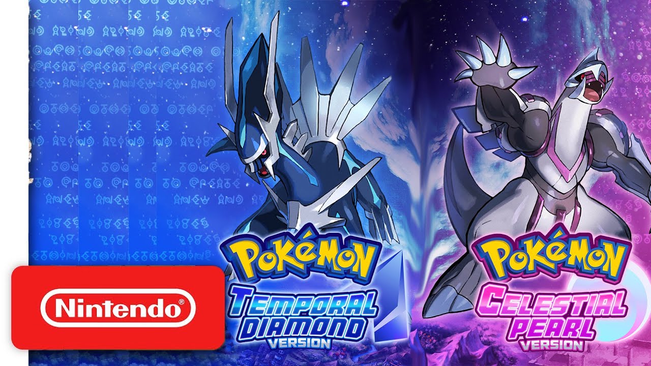 Pokémon Temporal Diamond & Celestial Pearl Switch - Fanmade - YouTube
