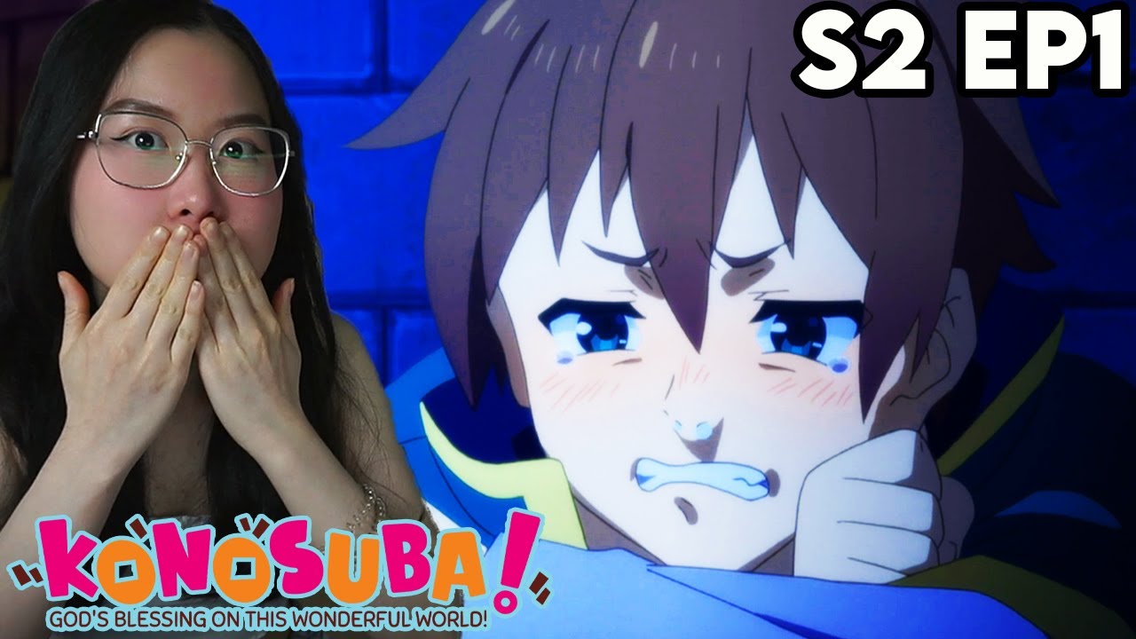 KAZUMA IN JAIL!?😱 Konosuba SEASON 2 Episode 1 REACTION + REVIEW - YouTube