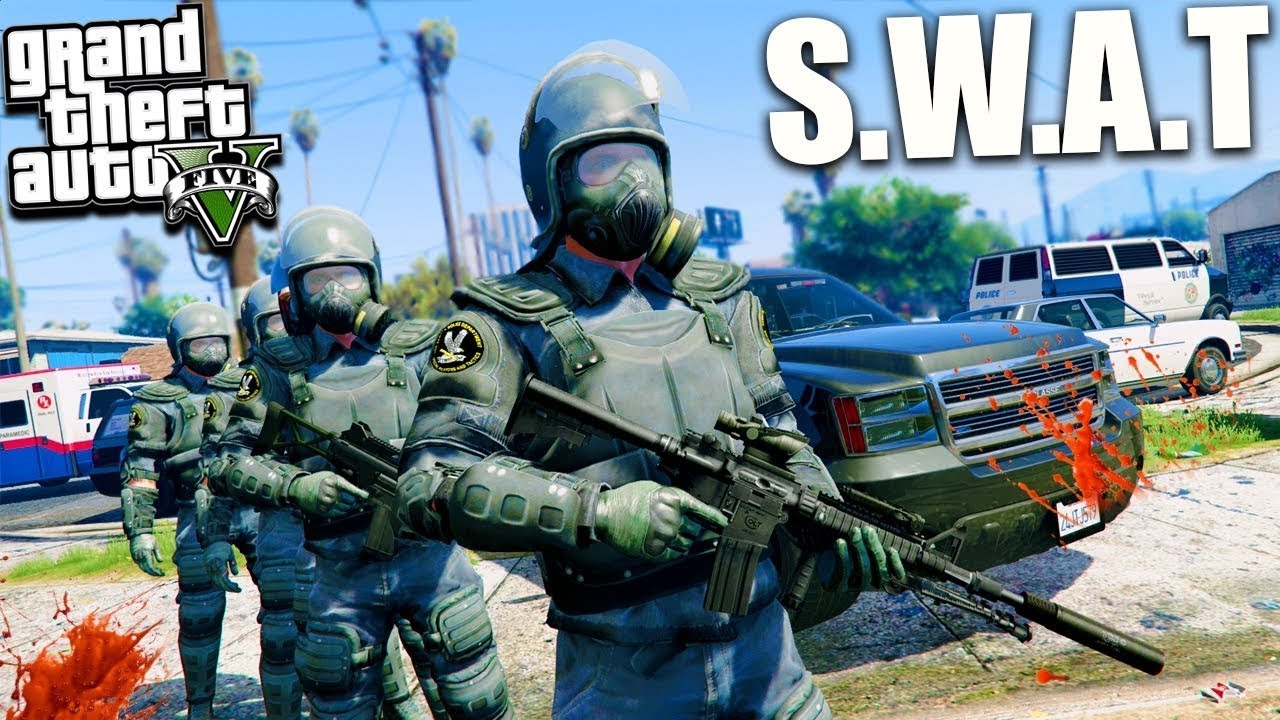 РАБОТАЕТ SWAT GTA 5 RP REDAGE - YouTube
