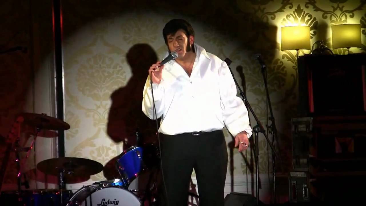 Marc George - Peace In The Valley - Elvis Tribute Artist - YouTube