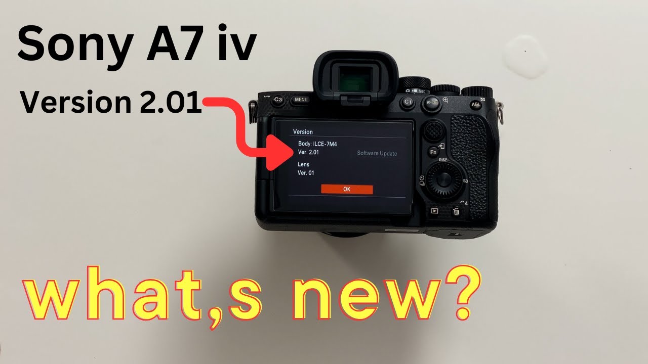 Sony A 7IV 2023 New Firmware Update WHAT,S NEW? - YouTube