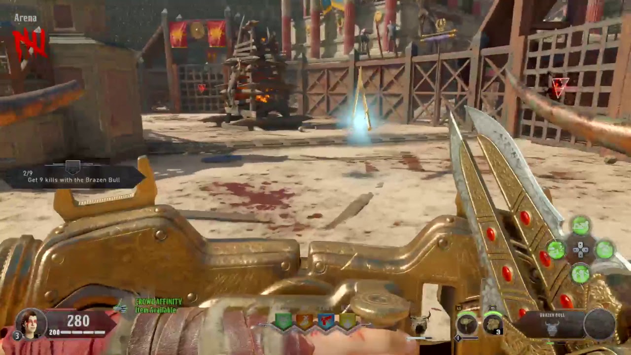 Black ops 4 Zombie Arena - YouTube