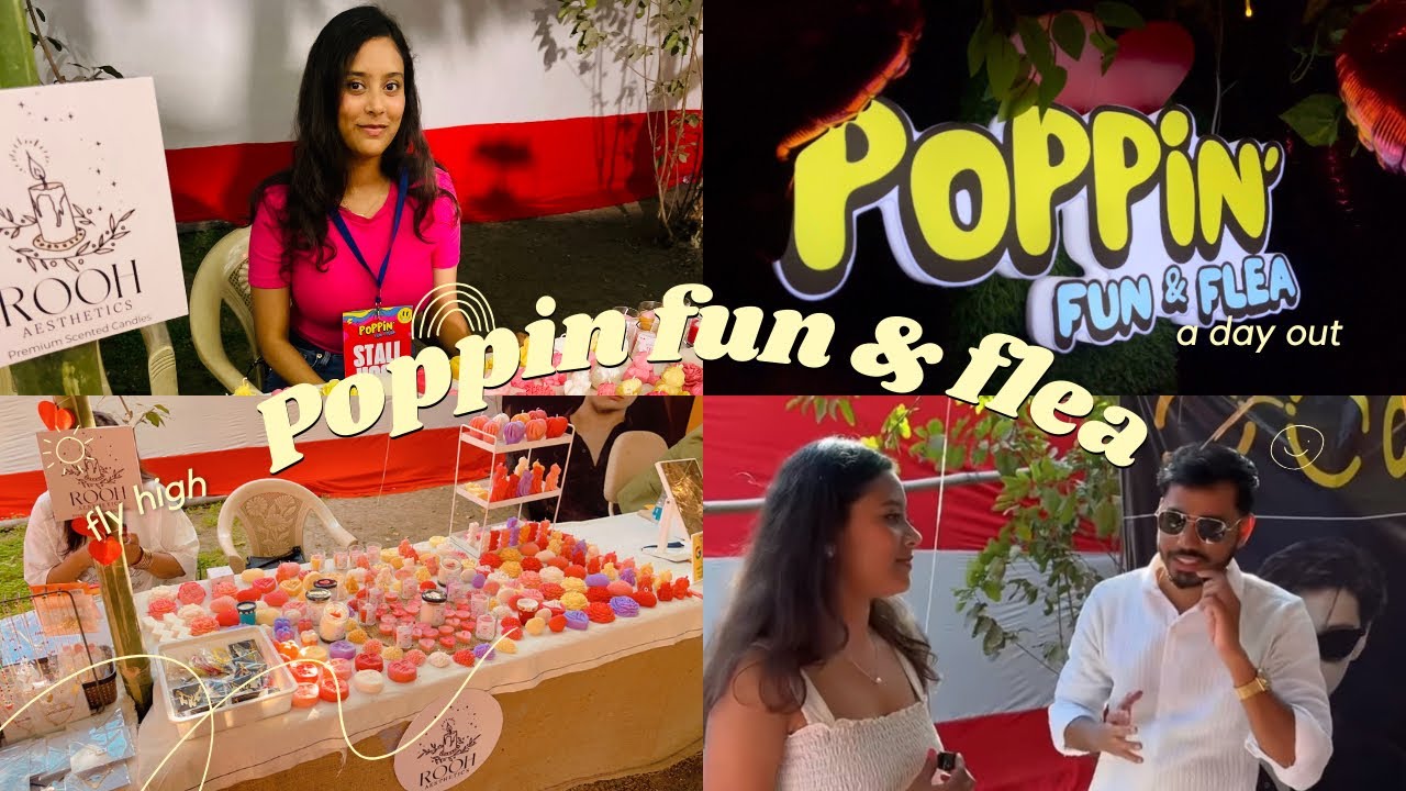 Poppin fun & flea market | candle exibition | Roohaesthetics | by Garda ...