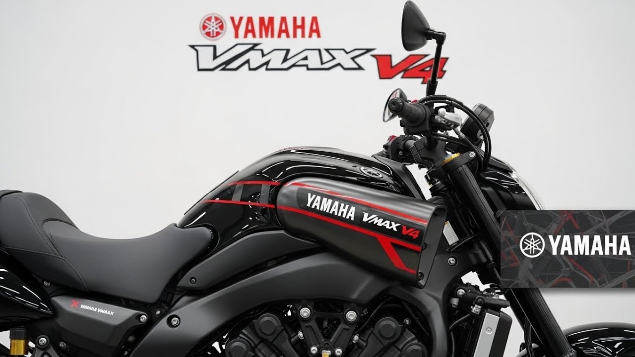 2026 Yamaha VMAX V4 Finally Unleashed! Muscle Bike Beast Upgraded! 🔥🏍️ ...