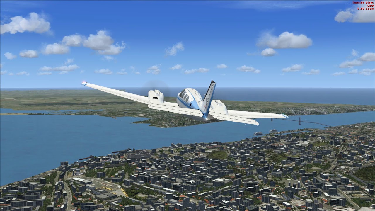 FSX - Lisbon Airport Ultra Realism - GTX 670 - YouTube