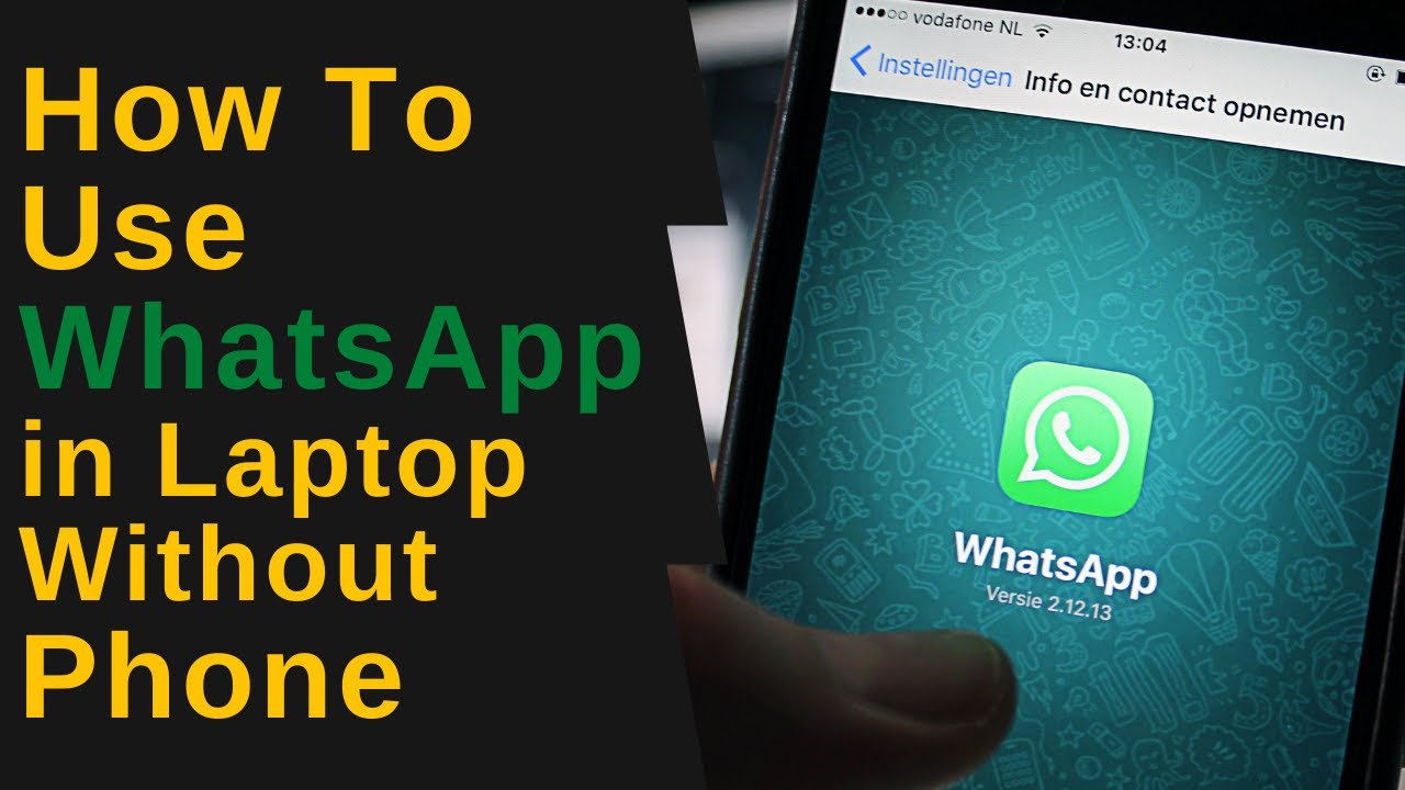 How To Use WhatsApp in Laptop in 2021 Without Phone | Download WhatsApp ...