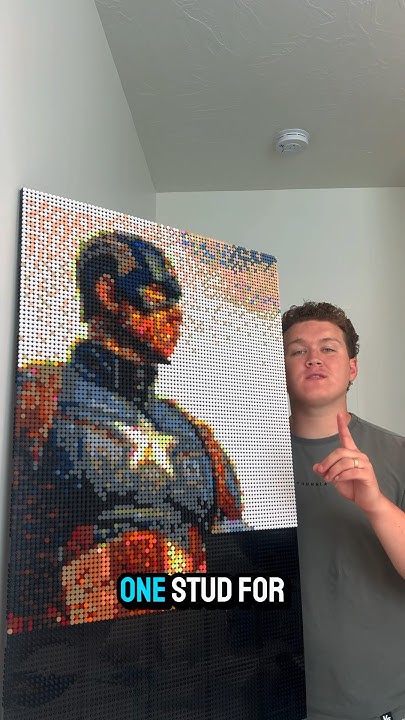 Adding one stud for every sub! Day 18 #legoartist #legoart #lego - YouTube