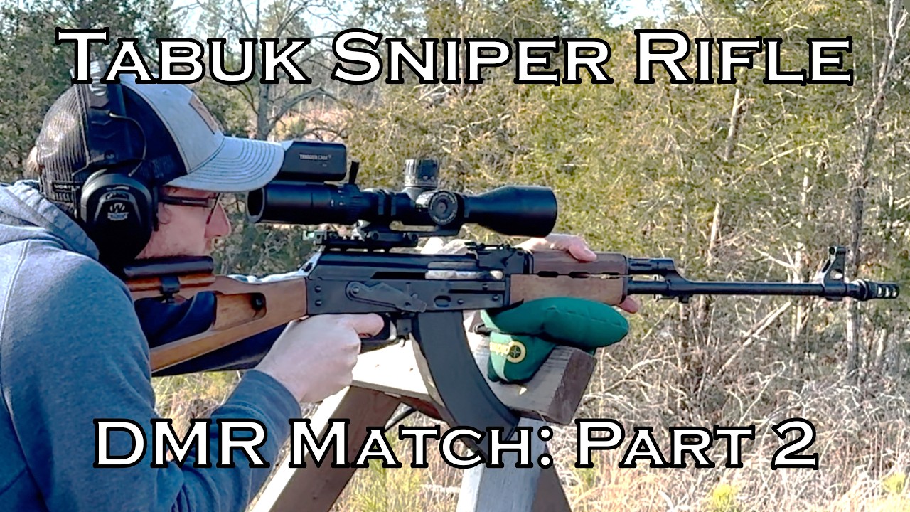 Tabuk Sniper Rifle at a DMR Match - Part 2 of 3 - Nyet, Rifle is Fine ...
