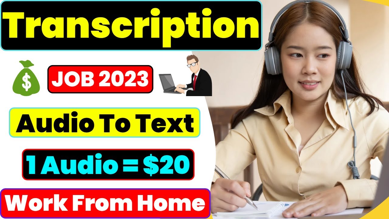 Transcription jobs for beginners | Transcription jobs | Work from home ...