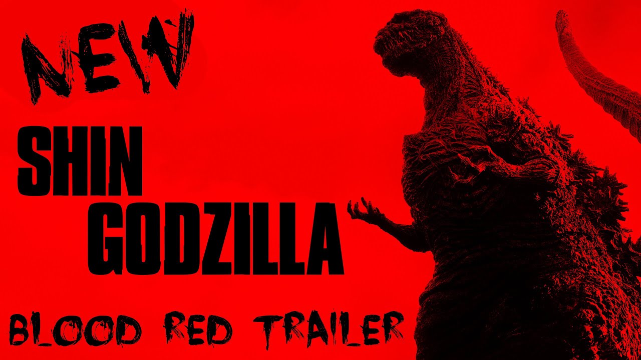 New Shin Godzilla "blood red" trailer - YouTube