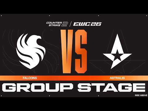 Falcons vs. Astralis | CS2 at EWC 26 - Group Stage - VOD