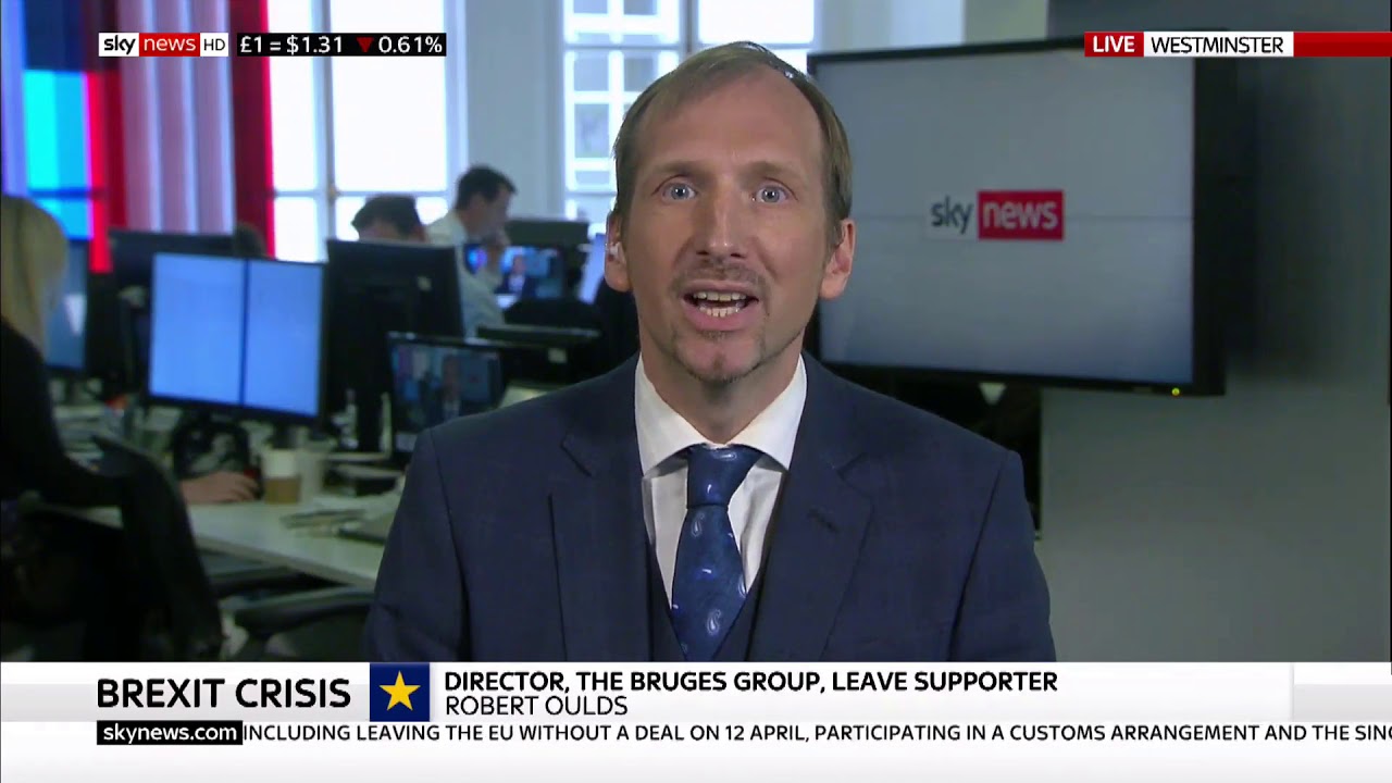 Robert Oulds on Sky News - Brexit and a second referendum - YouTube