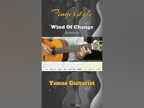 Wind Of Change – Scorpions - Fingerstyle Guitar Tutorial + TAB & Lyrics - YouTube