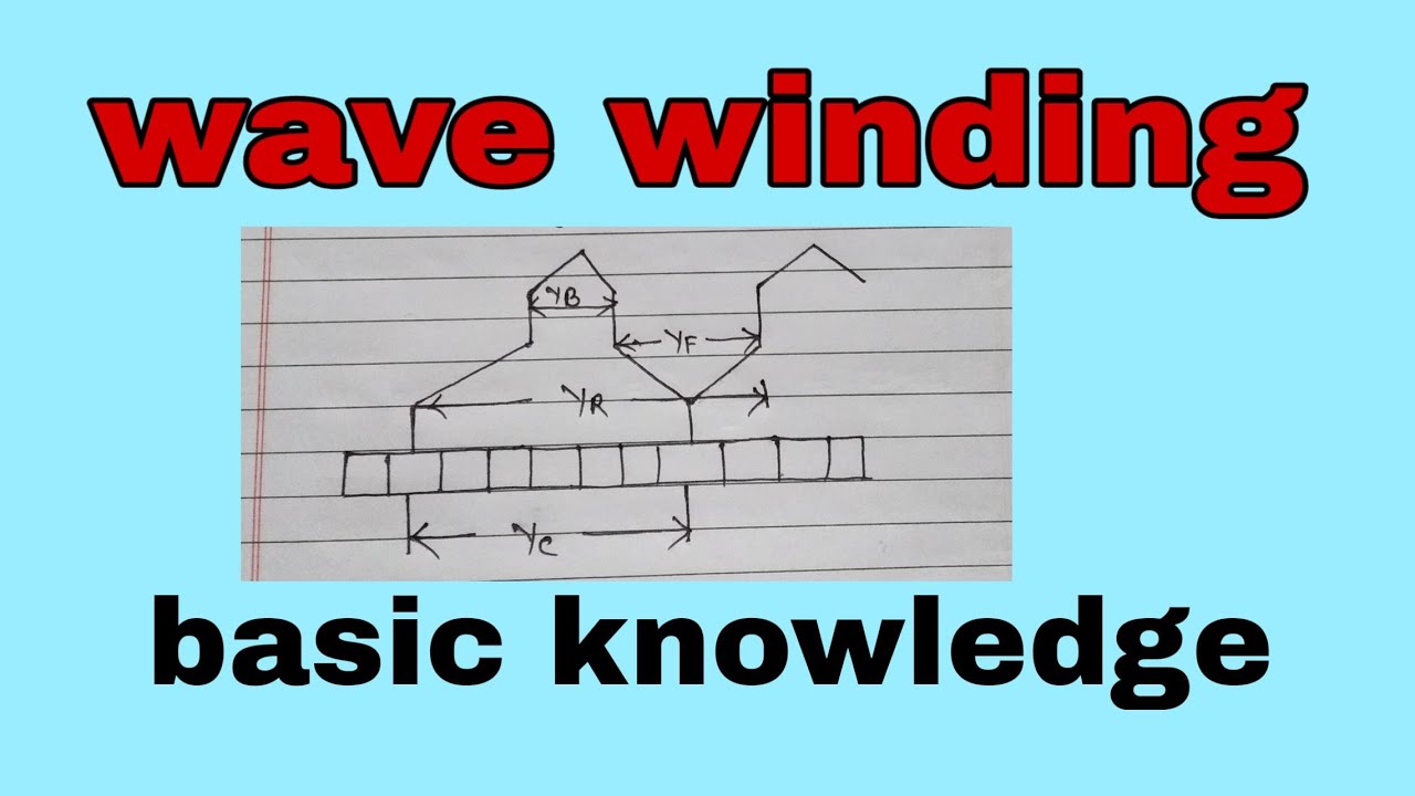 Wave winding !! Basic knowledge - YouTube