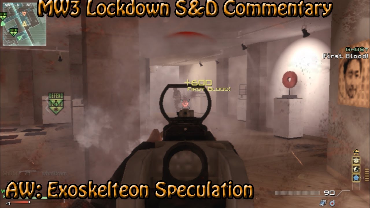 Advanced Warfare Exoskeleton Talk | Modern Warfare 3 Commentary - YouTube