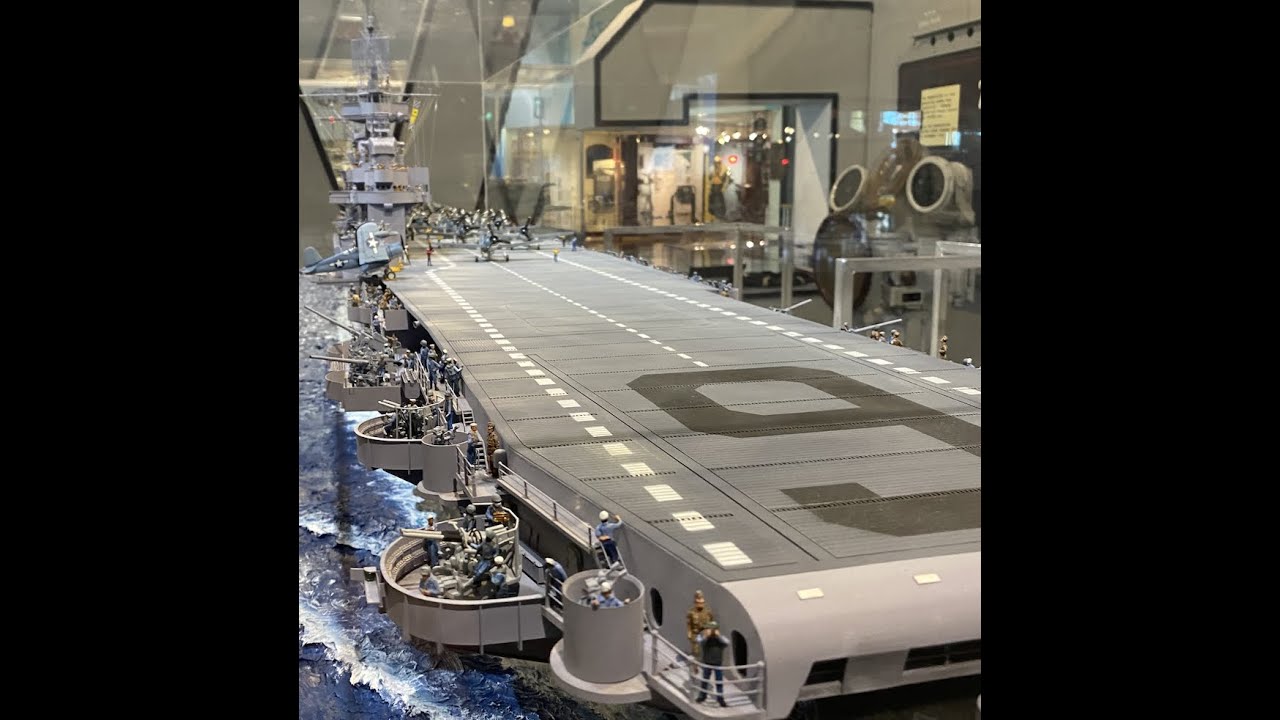 National Naval Aviation Museum Ship Models - YouTube