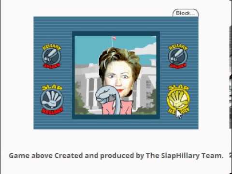 Slap Hillary Game - The Hillary Project - YouTube