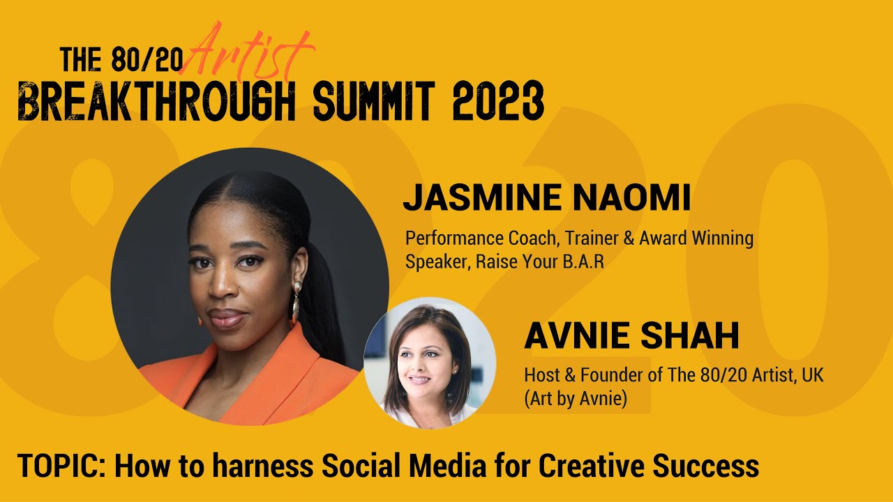 Jasmine Naomi, The 80/20 Artist Summit 2023 - YouTube