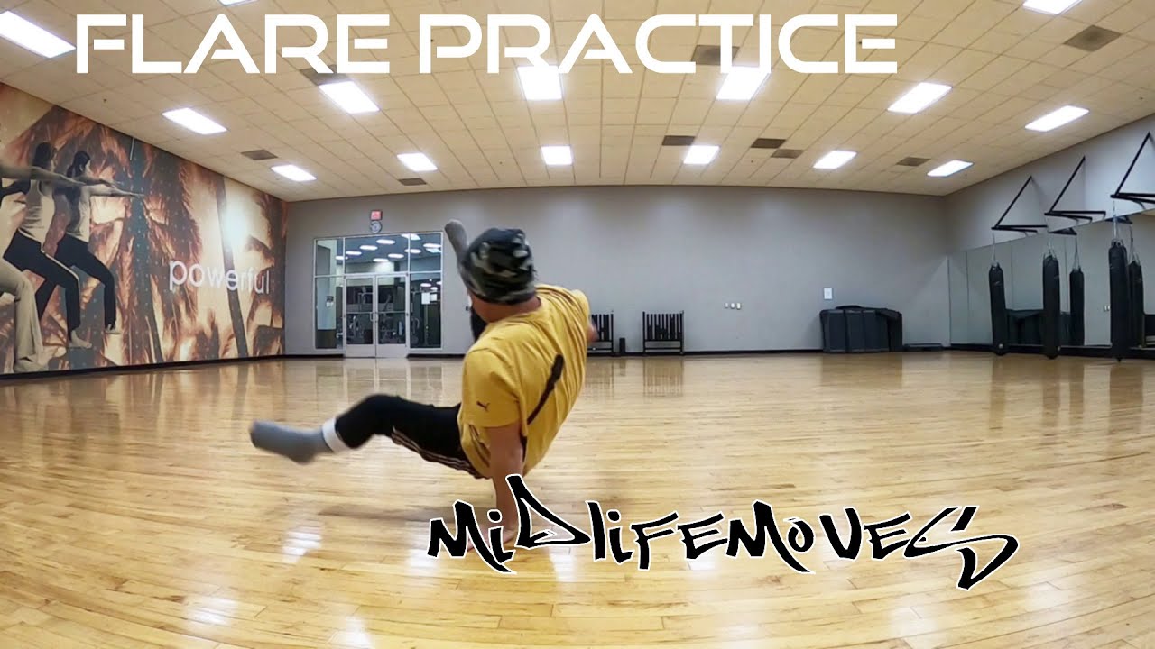 More flare practice - YouTube