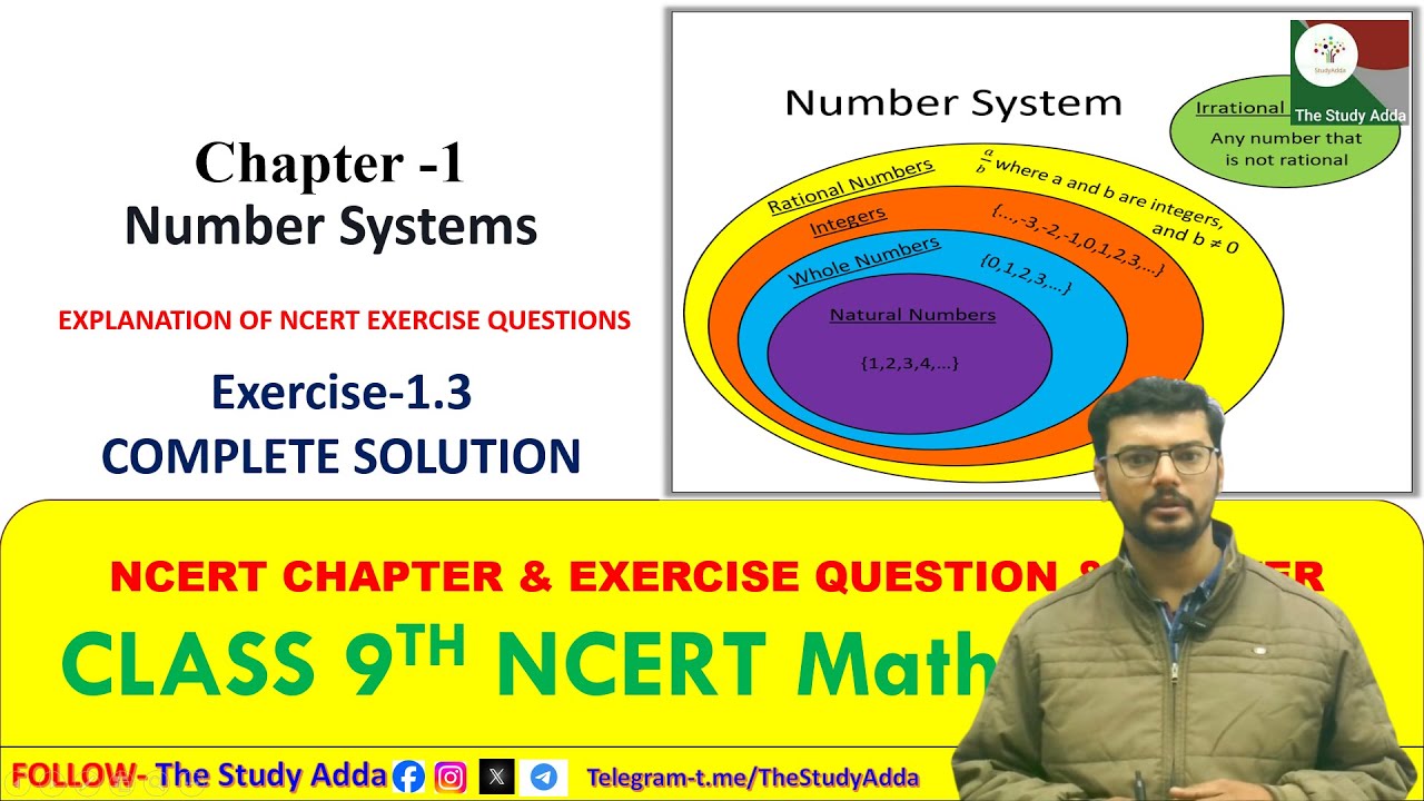 Chapter 1 Number Systems - Exercise 1.3 | Class 9 Maths NCERT Solutions ...
