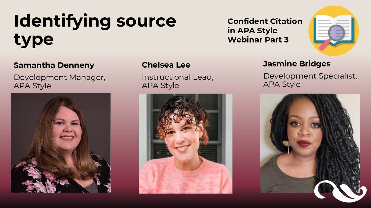 Identifying the Source Element (Part 3 of the Confident Citation in APA ...