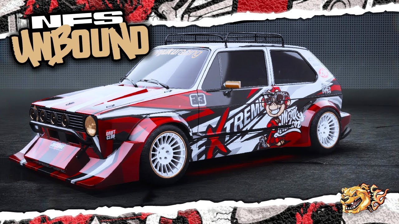 Rally Car Wrap │Volkswagen Golf GTI │NFS Unbound - YouTube