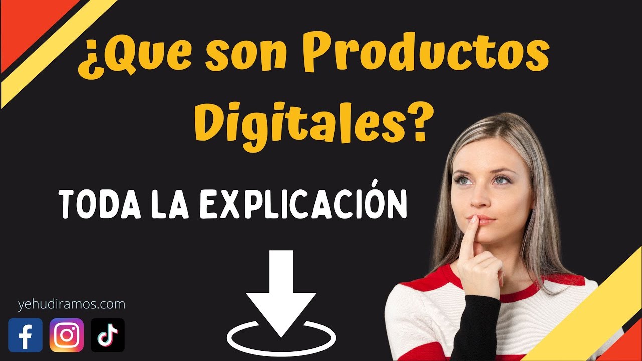 🔥 Que son Productos Digitales? Mira la Explicación Completa - YouTube