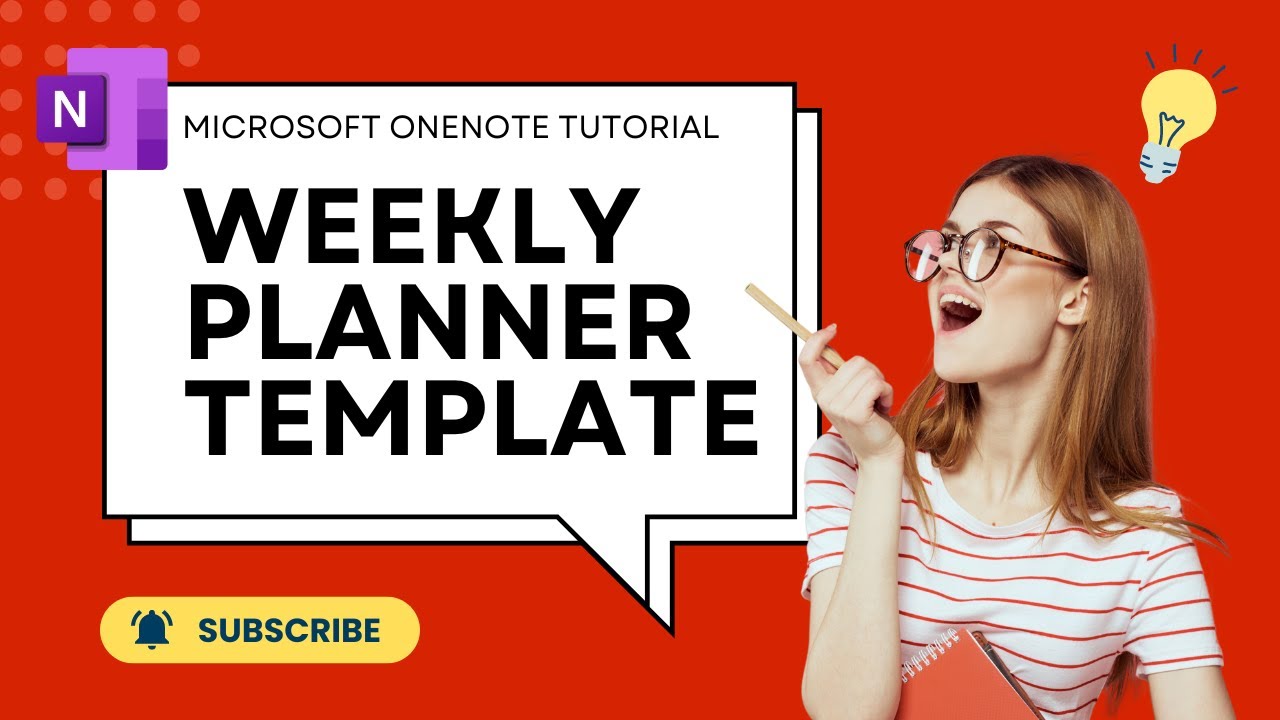 I Organized My Life with OneNote Weekly Planner Template for 30 Days ...