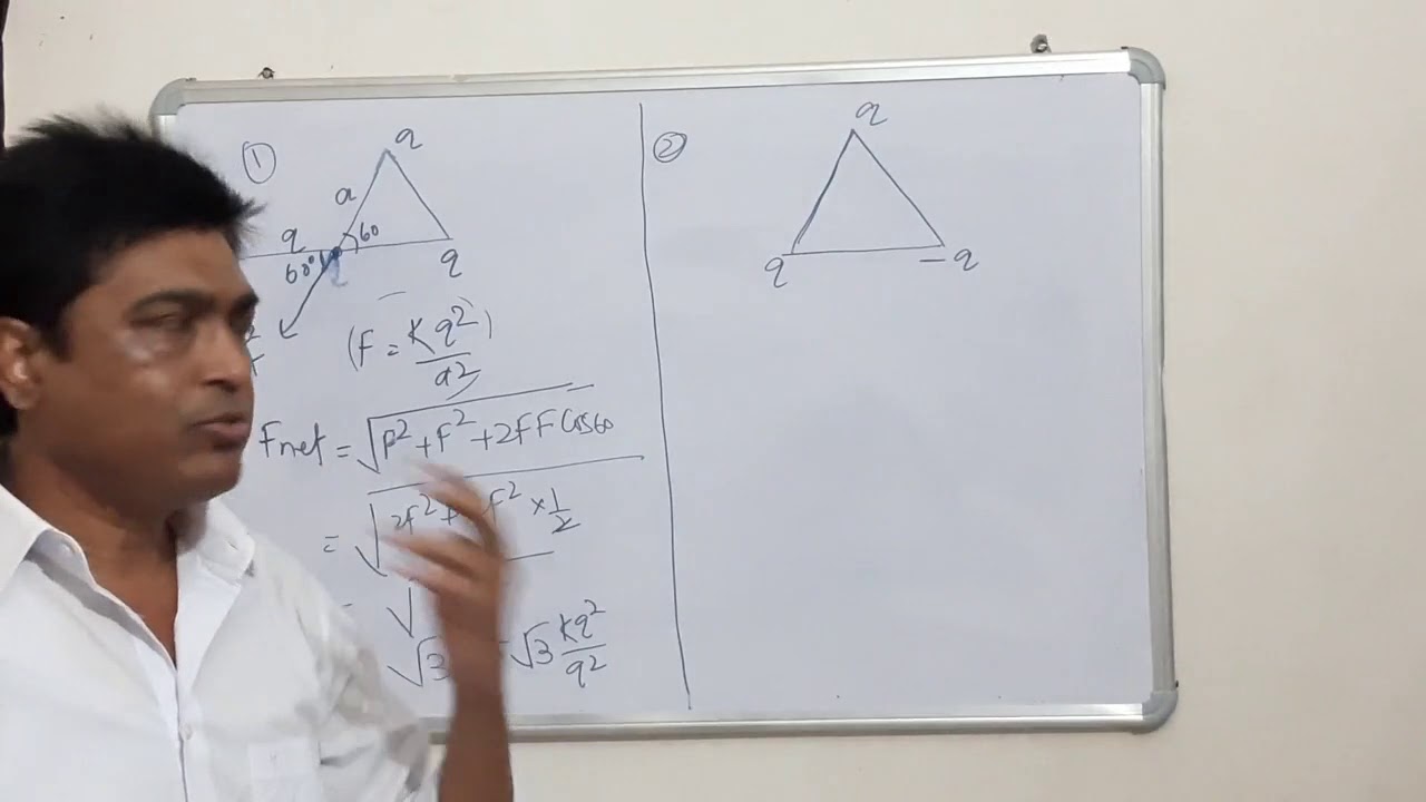 Class 12 chapter 1 Electrostatics |Superposition principle| - YouTube