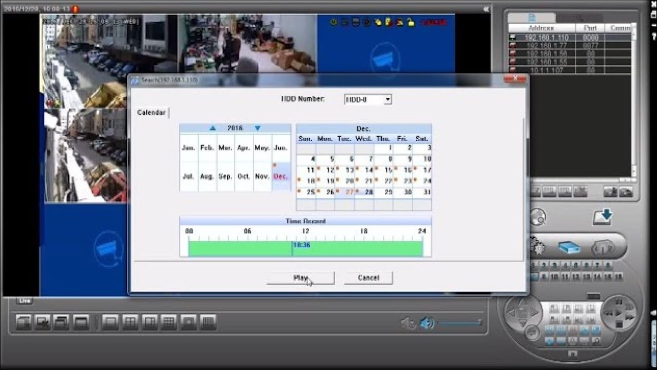 Cara Playback Rekaman DVR Avtech Dengan Video Viewer - YouTube