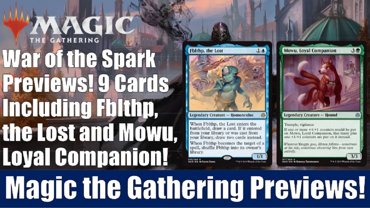 MTG War of the Spark Previews: 9 Cards Including Fblthp, the Lost and ...