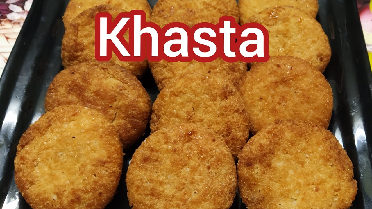 Meetha Khasta Recipe - YouTube